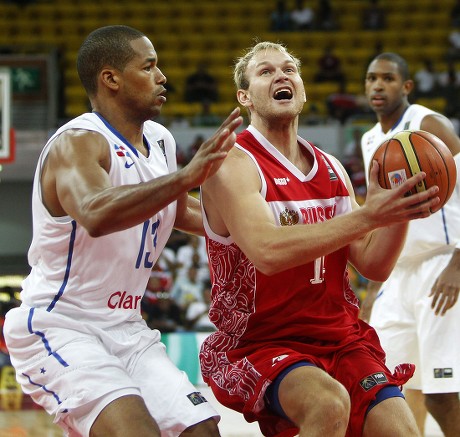 Russian Basketball Player Dmitry Khvostov R Editorial Stock Photo ...