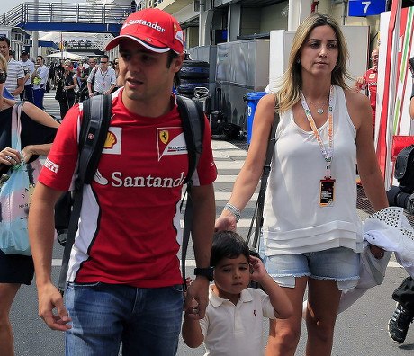 Ferraris Brazilian Driver Felipe Massa L Editorial Stock Photo - Stock ...