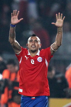 Chilean National Soccer Selection Player Arturo Editorial Stock Photo ...