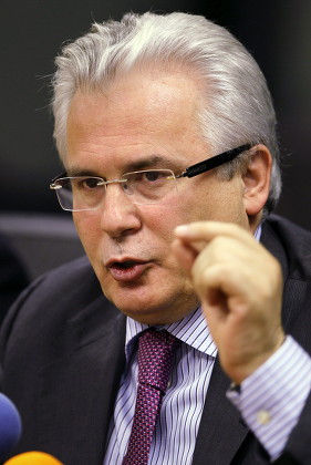 Spanish Judge Baltasar Garzon Speaks During Editorial Stock Photo ...