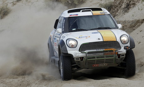 Polish Driver Martin Kaczmarski Action During Editorial Stock Photo ...