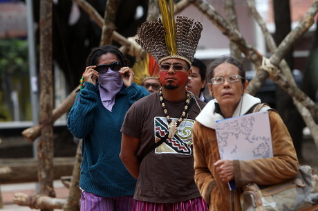 Brazilian Natives During Walk Ecological Park Editorial Stock Photo ...