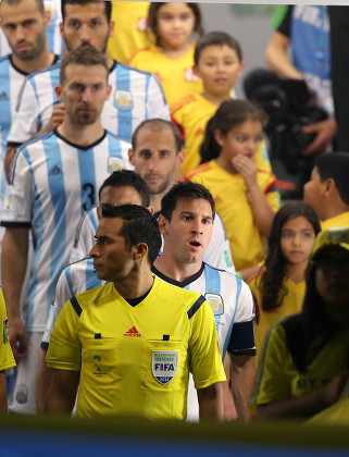 Argentinas Lionel Messi Leads Thee Team Editorial Stock Photo - Stock ...