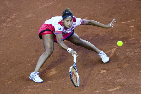 Brazilian Tennis Player Teliana Pereira Returns Editorial Stock Photo ...