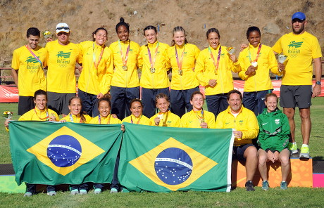 Brazilian Womens Rugby Team Pose Pictures Editorial Stock Photo - Stock ...
