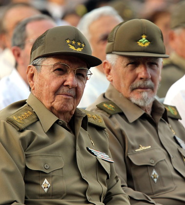 Cuban President Raul Castro L Cuban Editorial Stock Photo - Stock Image ...