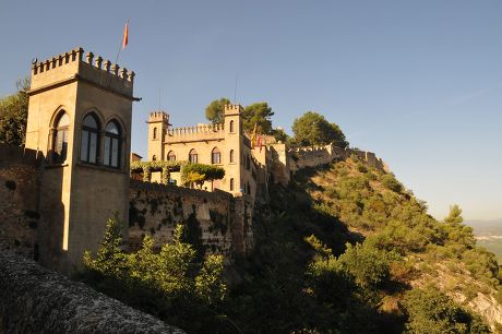 Xativa Castle Xativa Valencia Spain Editorial Stock Photo - Stock Image ...