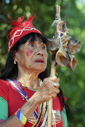 Members Maka Indigenous Community Participate Commemoration Editorial ...