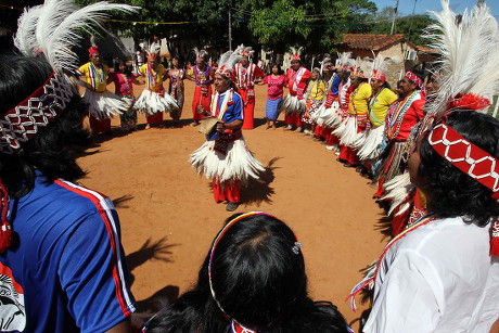 Members Maka Indigenous Community Participate Commemoration Editorial ...
