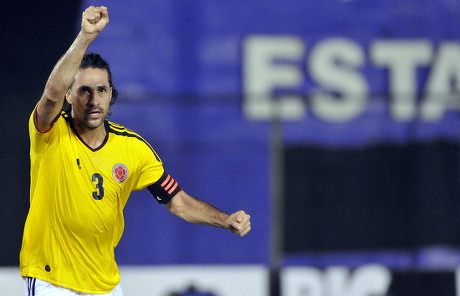 Colombian Mario Alberto Yepes Celebrates After Editorial Stock Photo ...