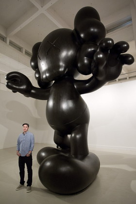 Us Artist Kaws Poses Front Huge Editorial Stock Photo - Stock Image ...