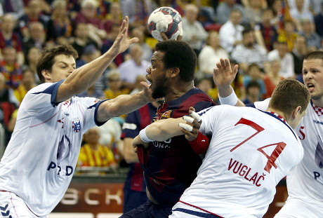 Fc Barcelonas Cedric Sorhaindo C Action Editorial Stock Photo - Stock ...