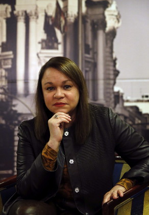 Cuban Writer Zoe Valdes Poses Photographers Editorial Stock Photo ...