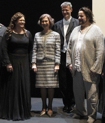 Queen Sofia Spain 5l Talks Operatic Editorial Stock Photo - Stock Image ...