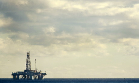 View Repsol Oil Rig Off Coast Editorial Stock Photo - Stock Image ...
