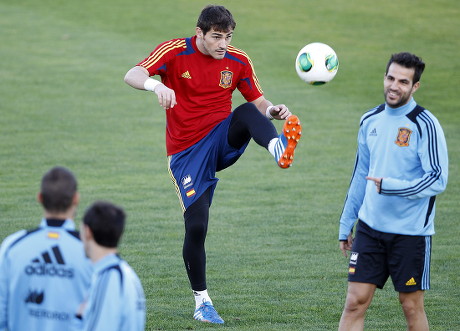 Spanish National Soccer Teams Goalkeeper Iker Editorial Stock Photo ...