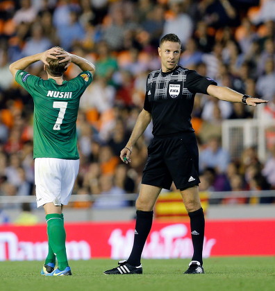 Dutch Referee Van Boekel Gestures Next Editorial Stock Photo - Stock ...