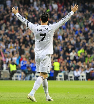 Real Madrids Portuguese Striker Cristiano Ronaldo Editorial Stock Photo ...