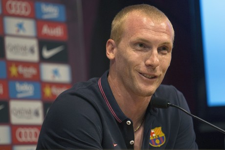 Fc Barcelona New Signing French Defender Editorial Stock Photo - Stock ...