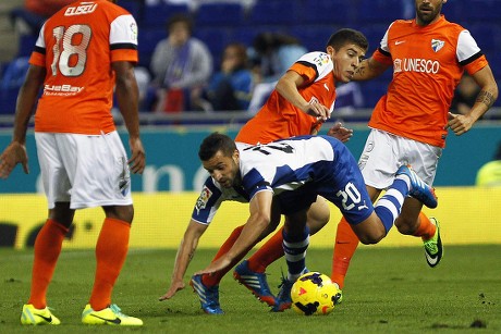 Rcd Espanyols Portuguese Midfielder Simao Front Editorial Stock Photo ...