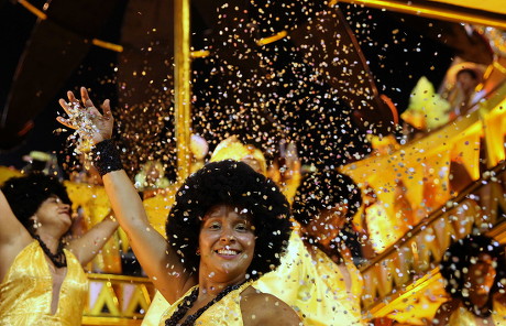 Members Samba School Sao Clemente Perform Editorial Stock Photo - Stock ...