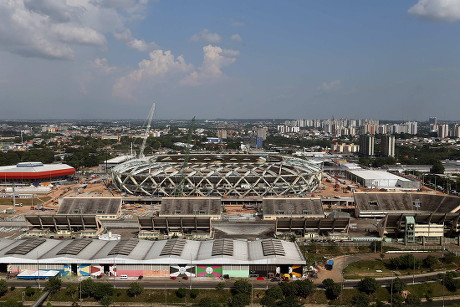 Aereal View Works Arena Amazonia Stadium Editorial Stock Photo - Stock ...