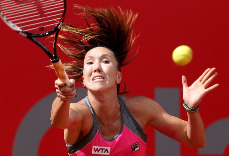 Serbian Tennis Player Jelena Jankovic Returns Editorial Stock Photo ...