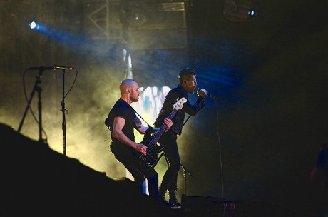 Us Band Afi Performs During Music Editorial Stock Photo - Stock Image ...