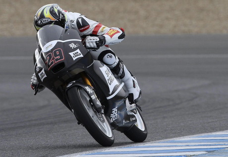 Italian Moto3 Rider Stefano Manzi San Editorial Stock Photo - Stock ...