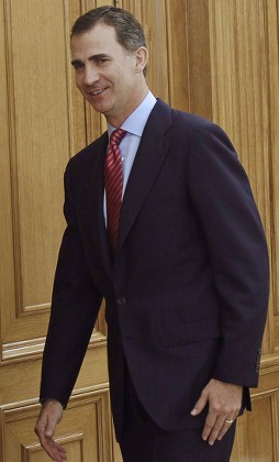 Spains King Felipe Vi Arrives Audiences Editorial Stock Photo - Stock ...