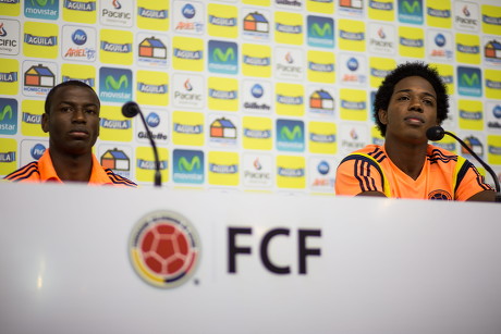 Colombia National Soccer Team Players Adrian Editorial Stock Photo ...