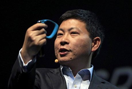 Ceo Huawei Technologies Richard Yu Addresses Editorial Stock Photo ...