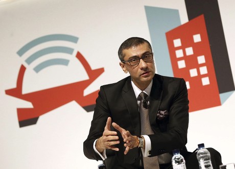 Nokias Ceo Rajeev Suri Delivers His Editorial Stock Photo - Stock Image ...