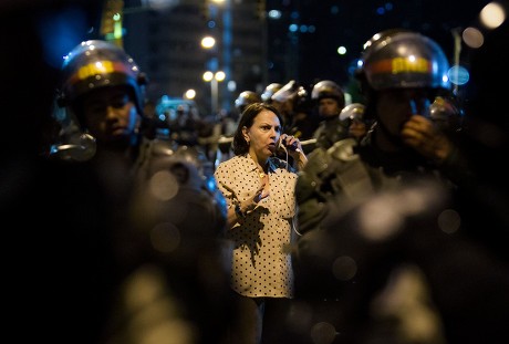 Members Bolivarian National Police Pnb Stand Editorial Stock Photo ...