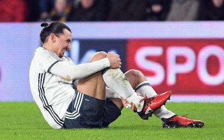 Zlatan Ibrahimovic Manchester United Goes Down Editorial Stock Photo ...