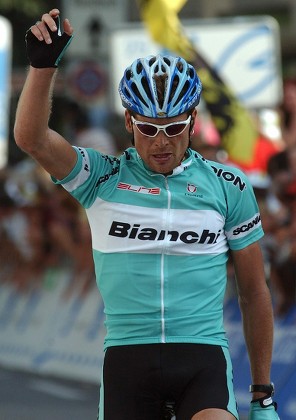 German Jan Ullrich Team Bianchi Finishes Editorial Stock Photo - Stock ...