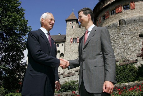 Prince Hansadam Liechtenstein Ii L His Editorial Stock Photo - Stock ...