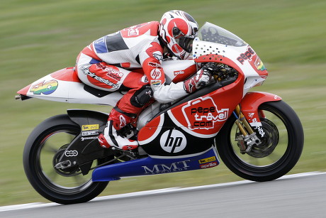 Spanish 250cc Motorcycle Rider Hector Barbera Editorial Stock Photo ...