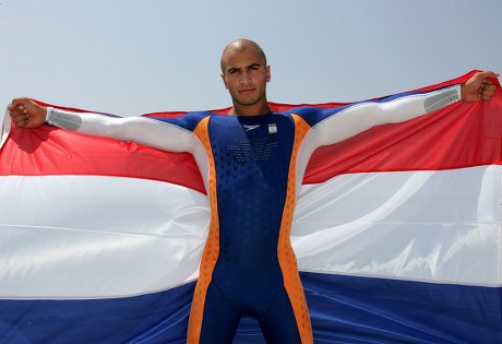 Model Presents Swimsuit Dutch Olympic Swimming Editorial Stock Photo ...