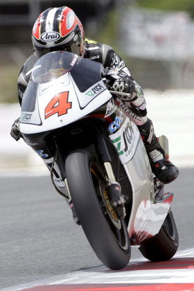 Japanese 250cc Motorcycle Rider Hiroshi Aoyama Editorial Stock Photo ...