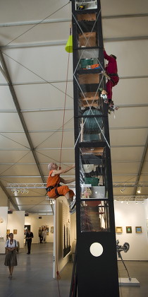 Performancearchitecture Artists Alex Schweder La Ward Editorial Stock ...