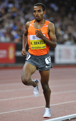 Ethiopian Kenenisa Bekele Runs Win Mens Editorial Stock Photo - Stock ...