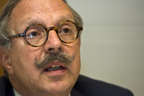 Pierre Mirabaud Former President Swiss Bankers Editorial Stock Photo ...