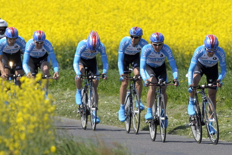 Team Milram Cycling Team Members Ride Editorial Stock Photo - Stock ...