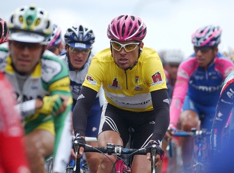 Paolo Bettini Left Italy Patrick Calcagni Editorial Stock Photo - Stock ...