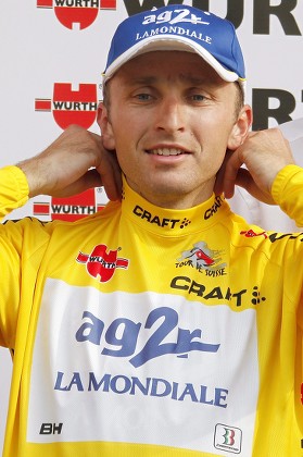 Slovenias Tadej Valjavec Team Ag2r La Editorial Stock Photo - Stock ...