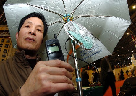Chinese Linjin Zhu Presents His Invention Editorial Stock Photo - Stock ...