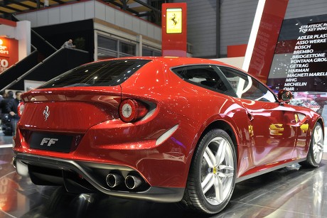 New Ferrari Ff Shown During Press Editorial Stock Photo - Stock Image ...