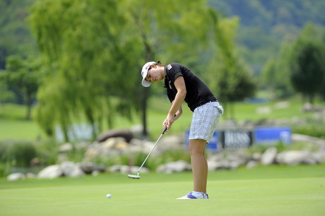 German Golf Player Caroline Masson Putts Editorial Stock Photo - Stock ...