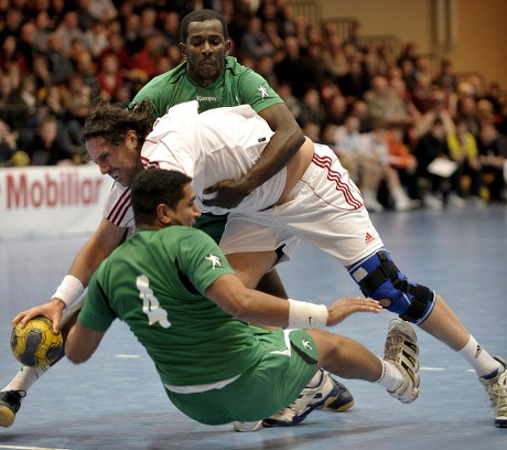 Switzerlands Marko Vukelic L Fights Ball Editorial Stock Photo - Stock ...